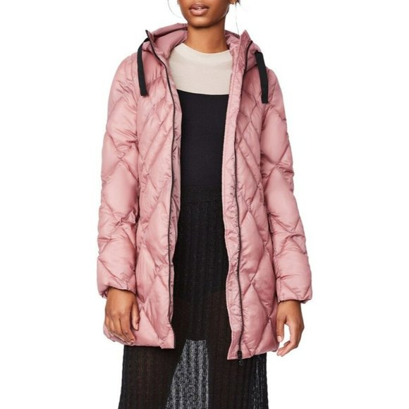 Bernardo | Jackets & Coats | Bernardo Quilted Recycled Polyester Hooded ...